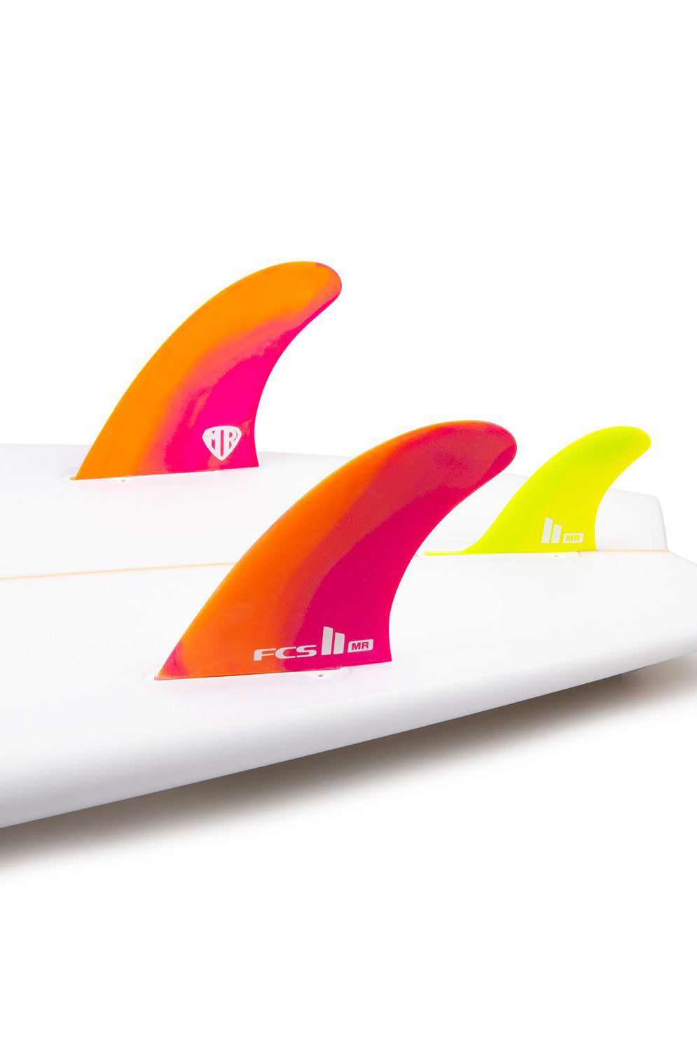 Fcs Fins Ii Mr Pc Xlarge Tri Retail Fins Neon Swirl Ltd Tri – JS ...