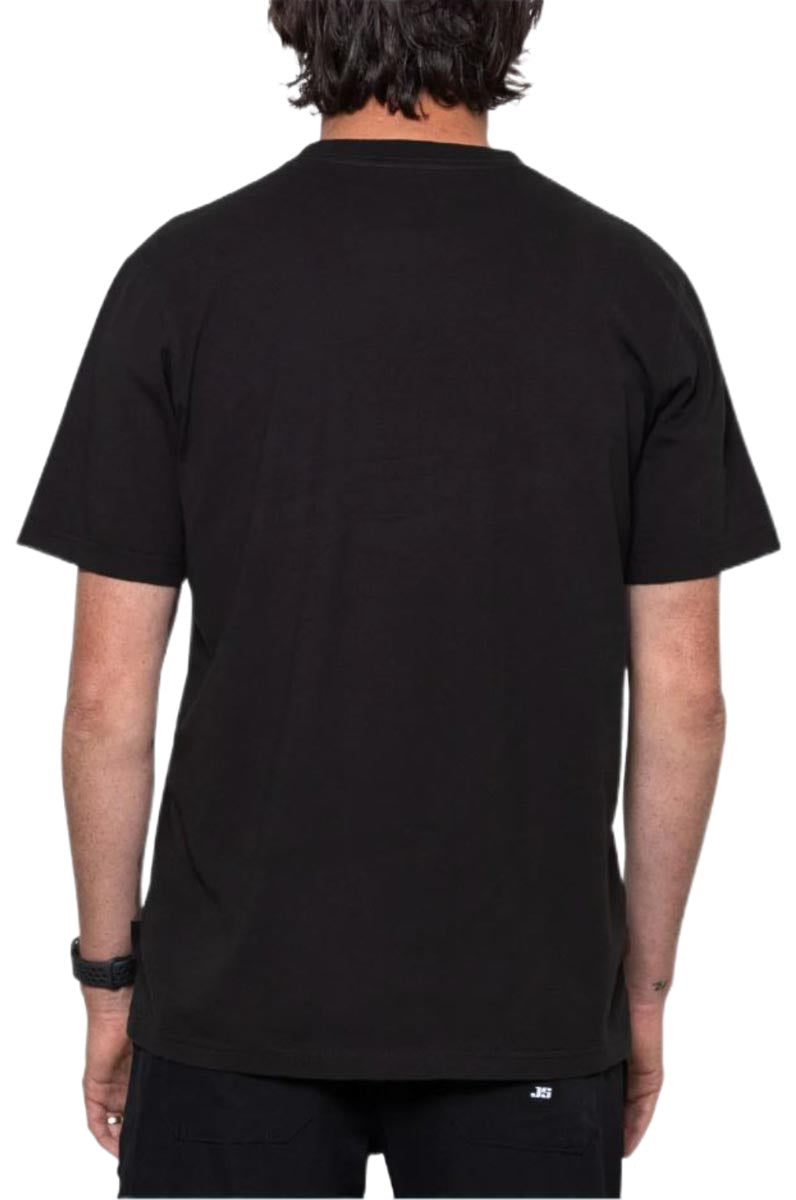 Js T-shirt Text Embroidered Black – JS Industries EU